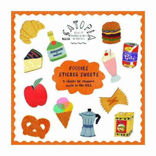 Foodies Sticker Sheets – Thistle & Poppy