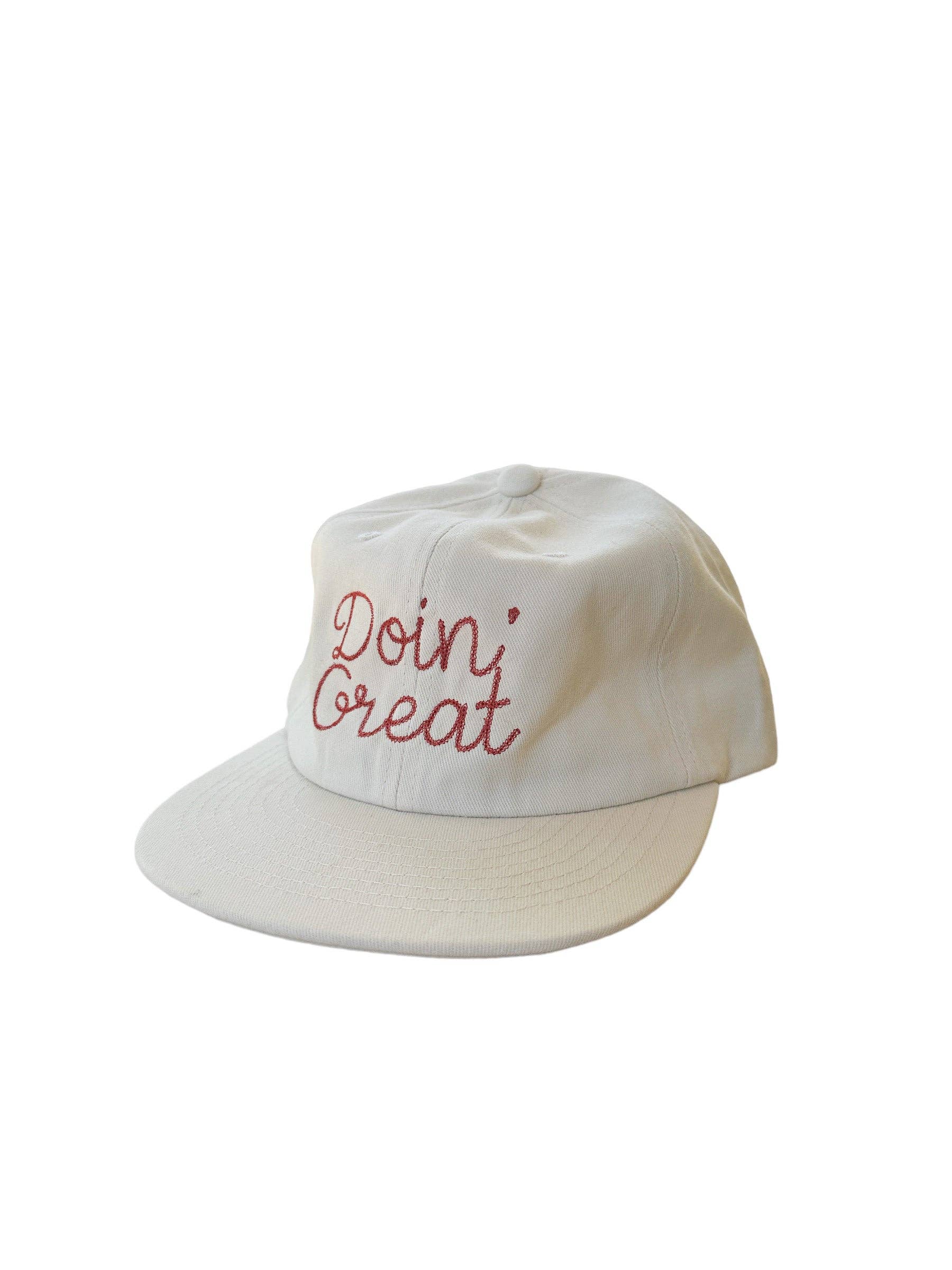 Doin' Great Embroidered Hat – Thistle & Poppy