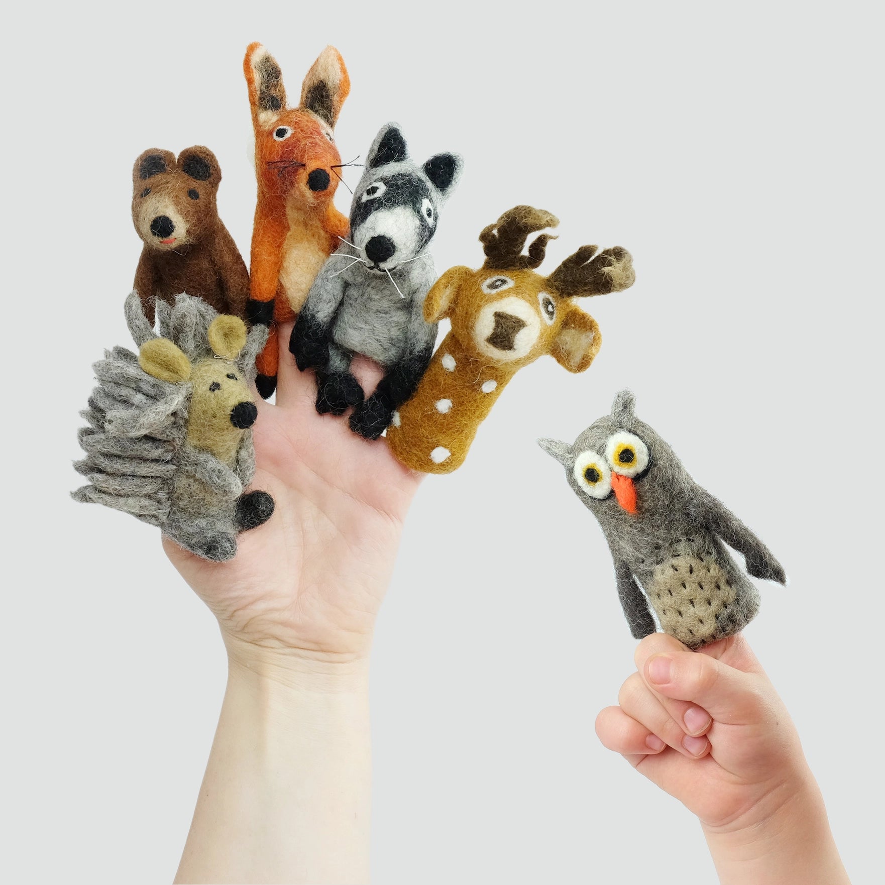 Felt Finger Puppets – Thistle & Poppy