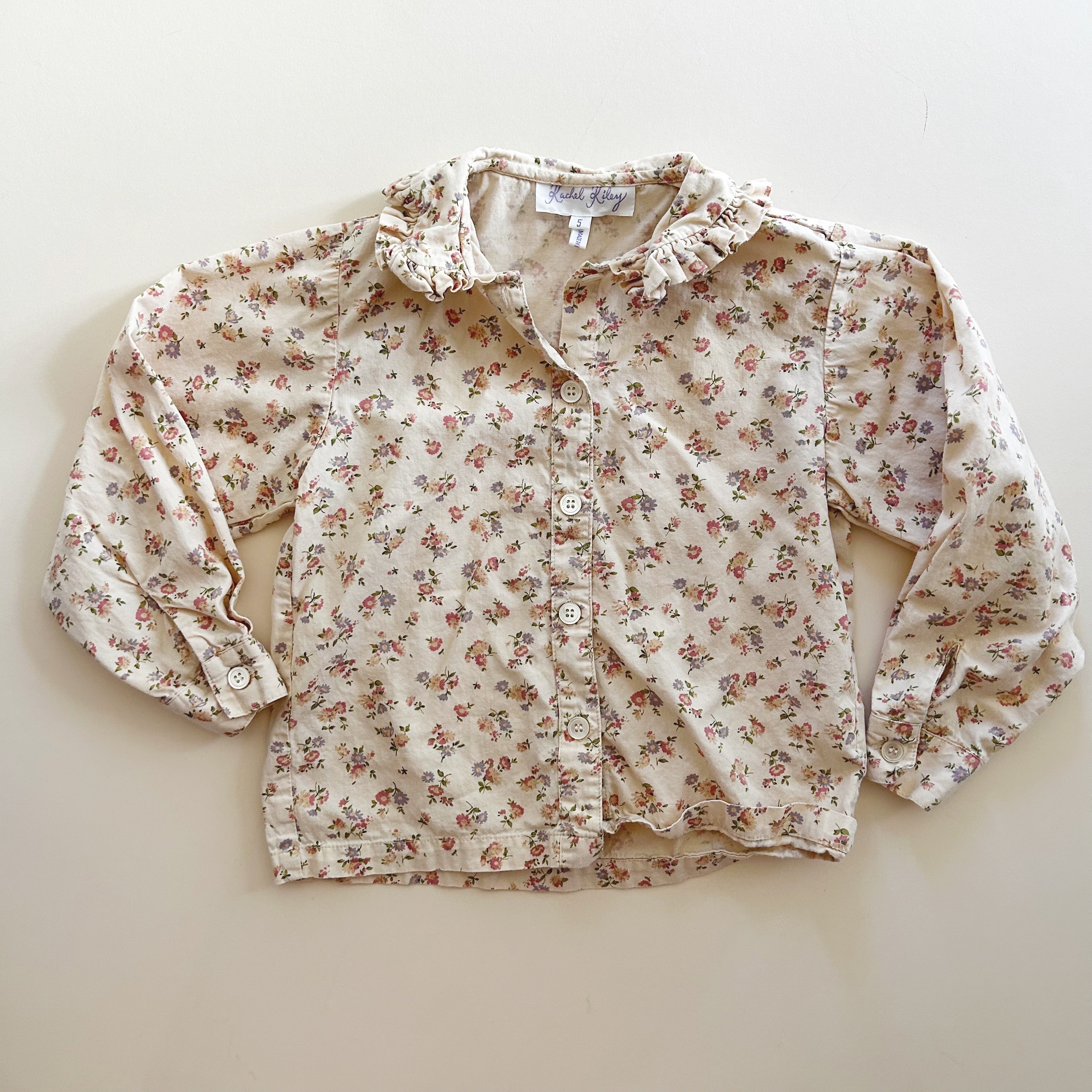 Rachel Riley Floral Top Sz 4/5 – Thistle & Poppy