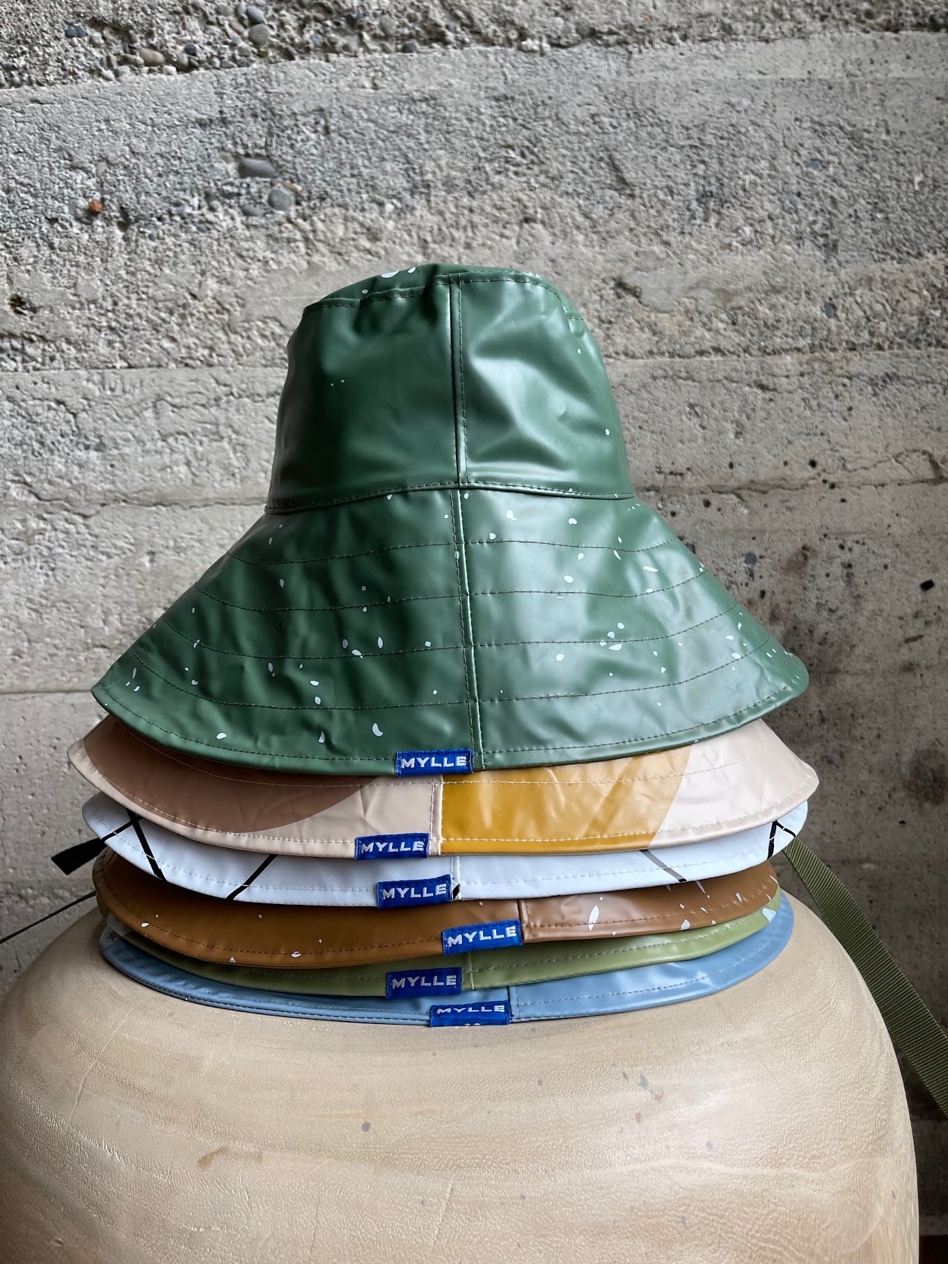 Upcycled Rain Hat – Thistle & Poppy
