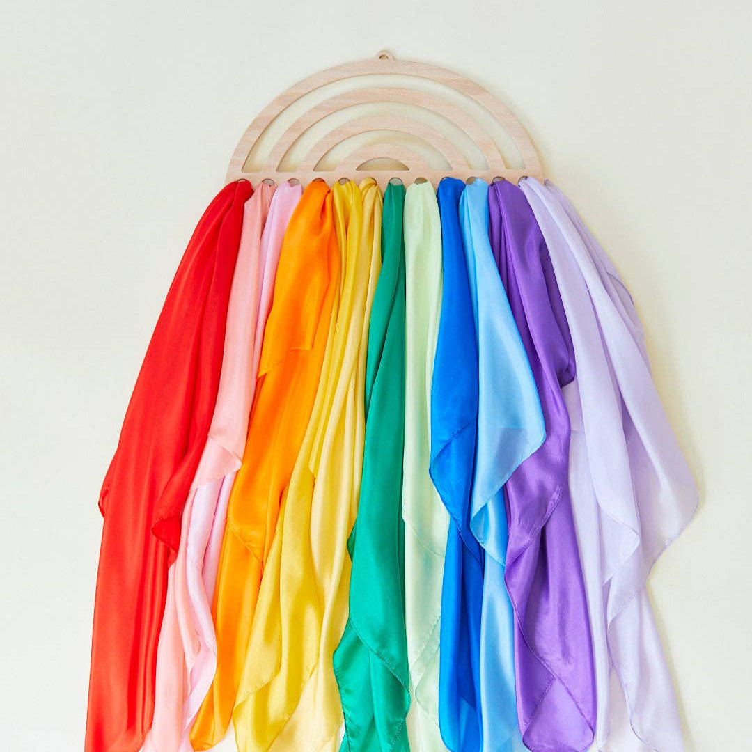 Large Playsilk Display - Rainbow Holder – Thistle & Poppy