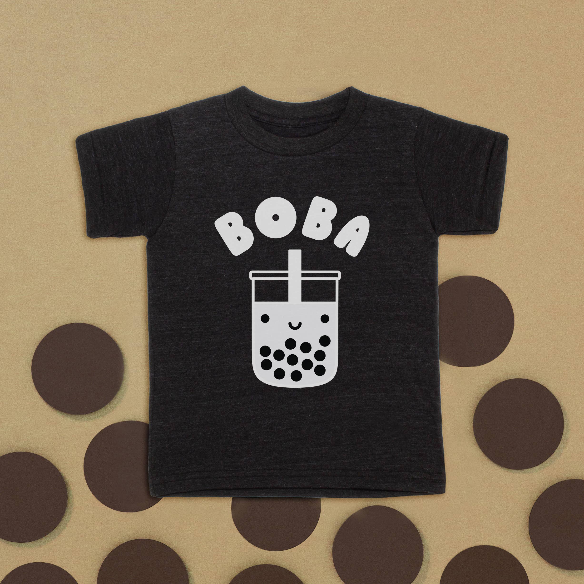 Kawaii Boba Kid's Graphic Tee – Thistle & Poppy