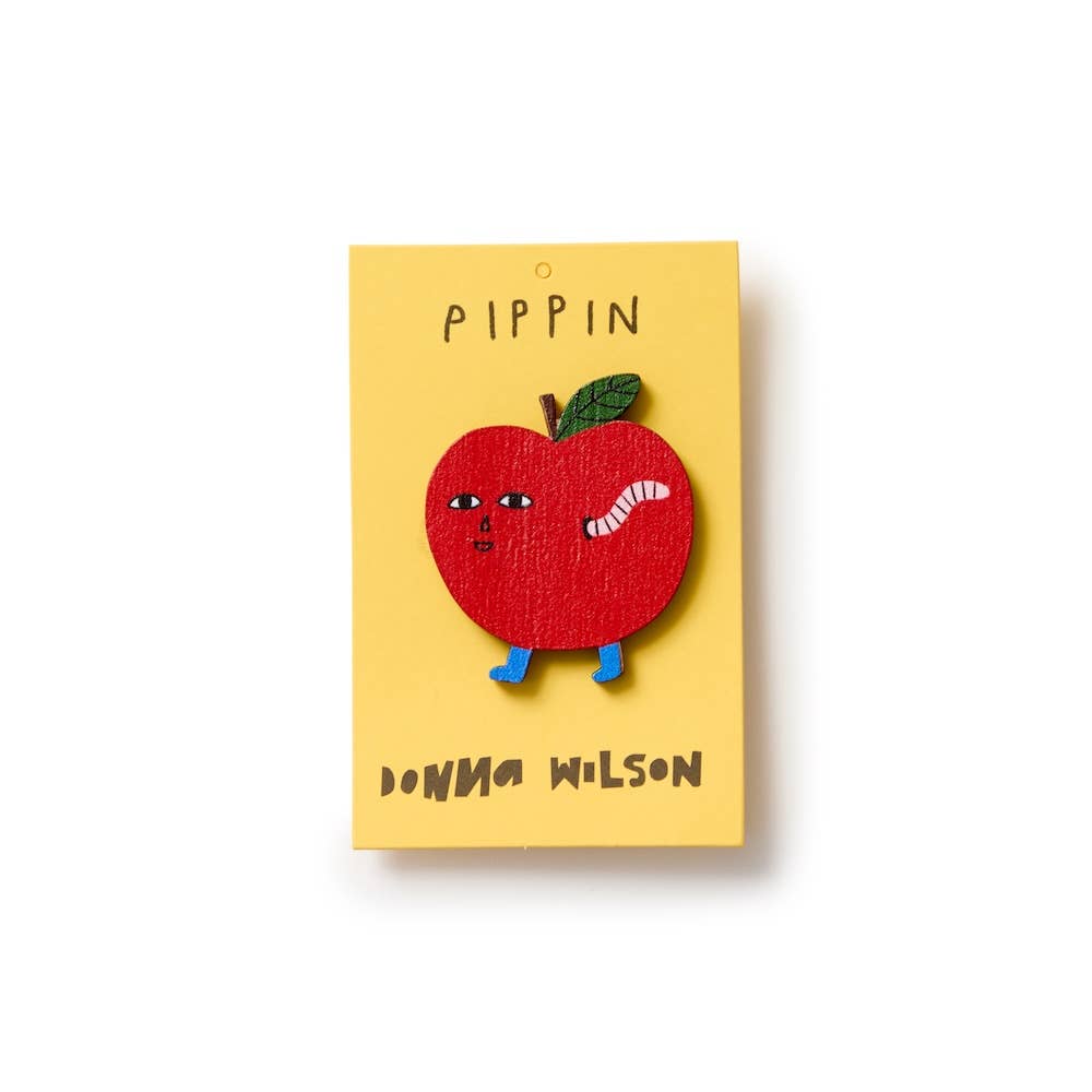 Pippin Pin Badge – Thistle & Poppy